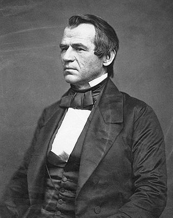 President Andrew Johnson Portrait Photo Print for Sale