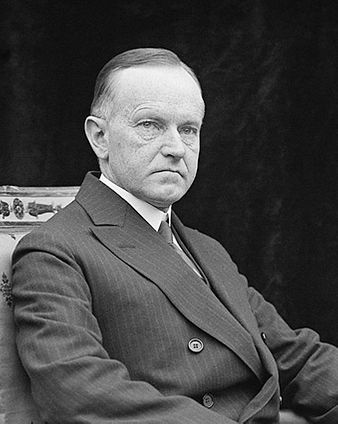 President Calvin Coolidge Portrait 1924 Photo Print for Sale