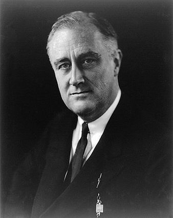President Franklin D Roosevelt Portrait Photo Print for Sale