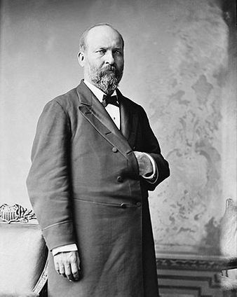 President James Garfield Portrait Photo Print for Sale