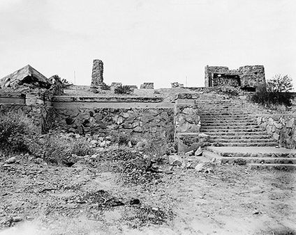 Rose Pauson House Ruins, Frank Lloyd Wright Photo Print for Sale
