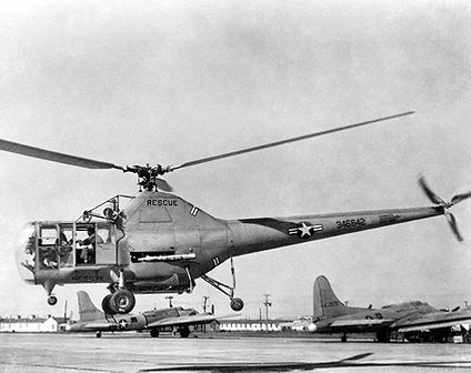 Sikorsky H-5 Dragonfly Rescue Helicopter Photo Print for Sale