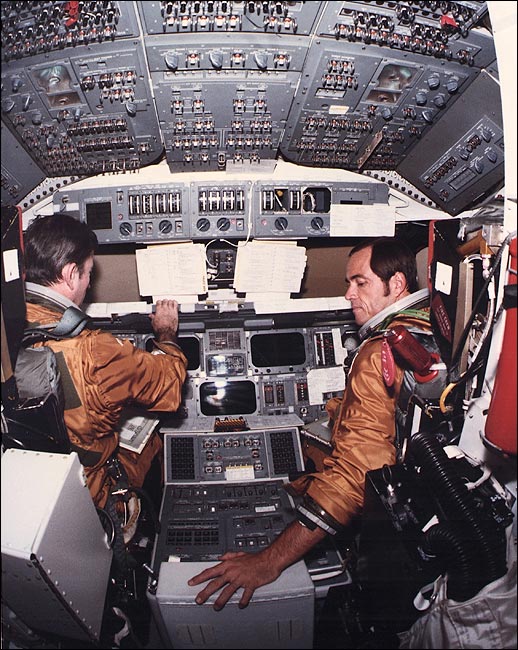 Space Shuttle Landings Cockpit