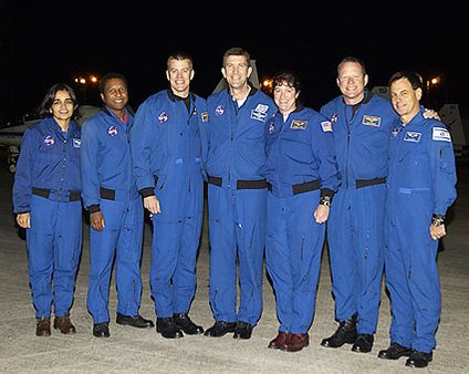 STS-107 Space Shuttle Columbia Crew Photo Print for Sale