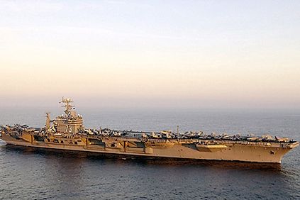 USS George Washington Aircraft Carrier Photo Print for Sale
