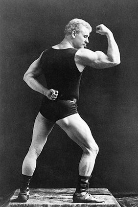 Victorian Bodybuilder Eugen Sandow 1893 Photo Print for Sale