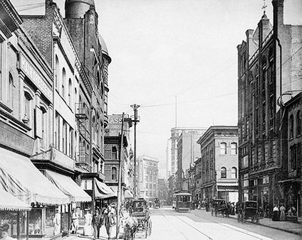 Whitehall Street Atlanta Georgia 1900s Photo Print for Sale