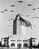 WWII Planes Formation over Randolph Field Photo Print for Sale