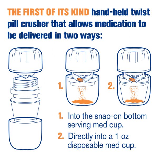 Handheld Medication Crusher