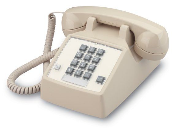 2500 Basic Desk Phone with Flash & Message Waiting