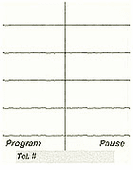 Avaya 6200 Series Telephone Labels and Overlays