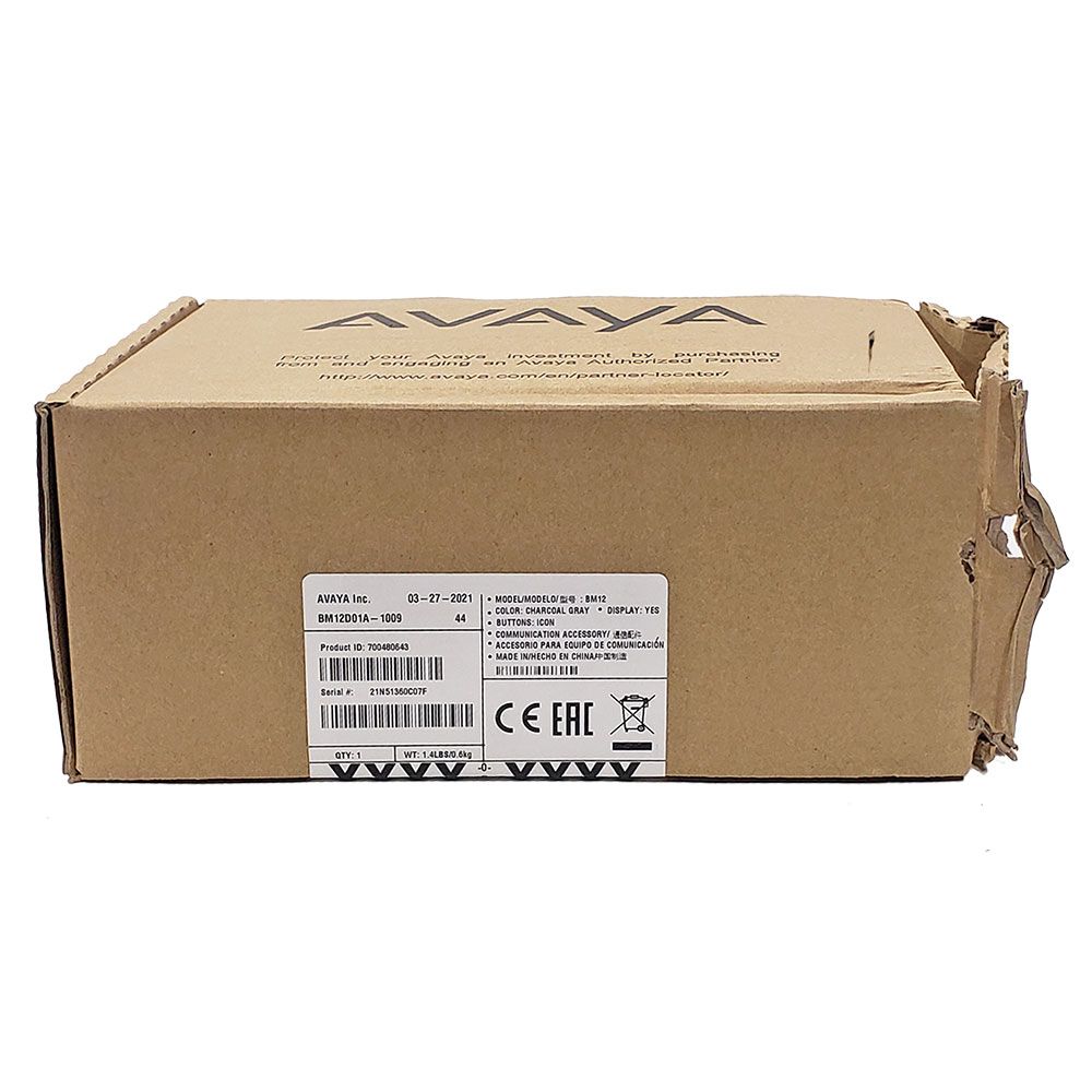 Avaya BM12 Button Module (700480643) Ugly Box