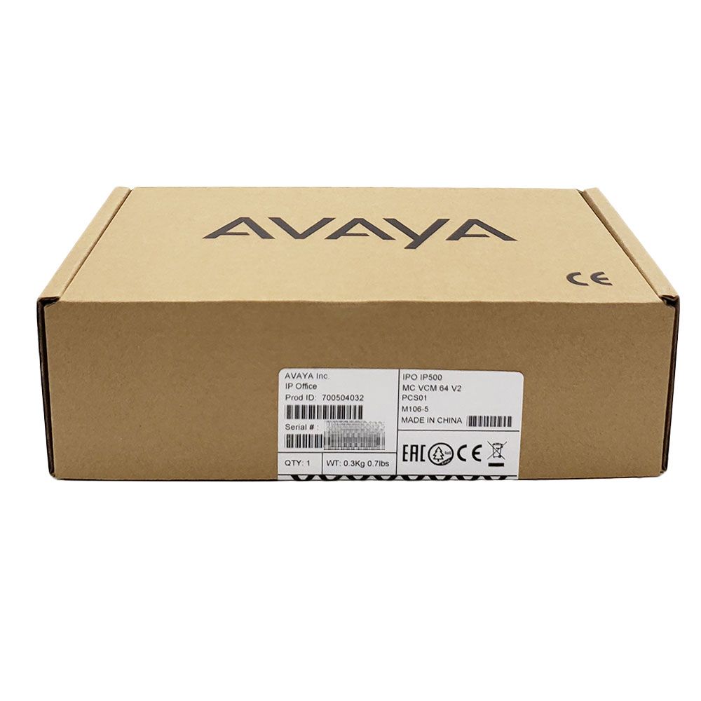 Avaya IP500 VCM 64 V2 Base Card (700504032)