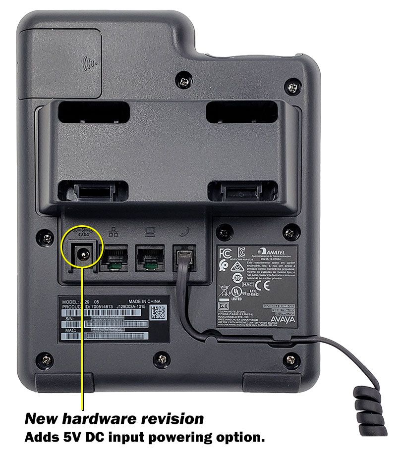 Avaya J129 IP Phone 5V (700514813)