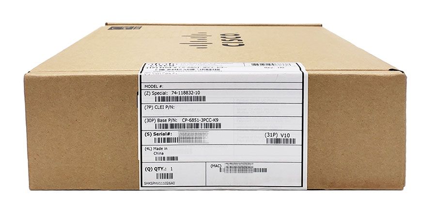 Cisco 6851 IP Phone with Multiplatform Firmware (CP-6851-3PCC-K9=)