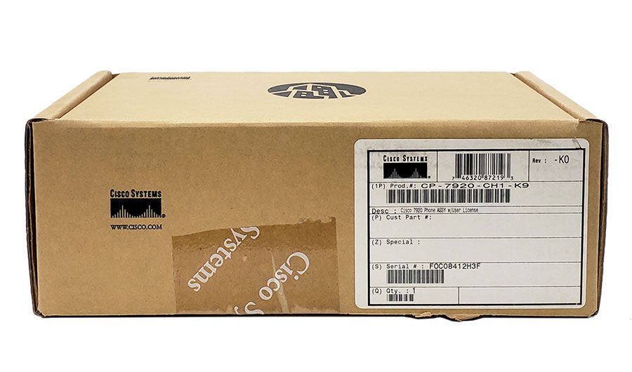 Cisco 7920 Unified Wireless IP Phone (CP-7920-CH1-K9)