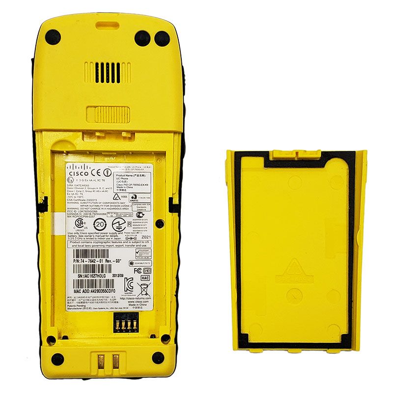 Cisco 7925G-EX Unified Wireless IP Phone (CP-7925G-EX-K9)