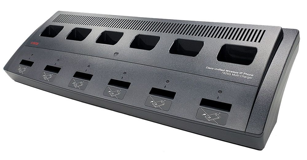 Cisco 7925G, 7925G-EX, 7926G Multi-Charger Bundle (CP-MCHGR-7925G-BUN)