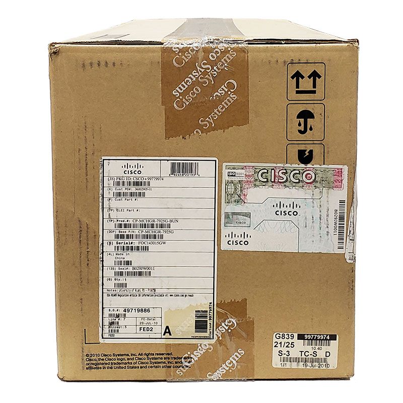 Cisco 7925G, 7925G-EX, 7926G Multi-Charger Bundle (CP-MCHGR-7925G-BUN)