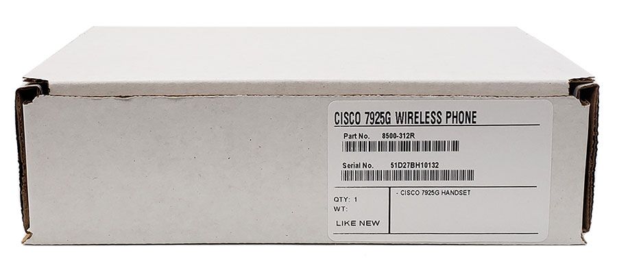Cisco 7925G Unified Wireless IP Phone (CP-7925G-A-K9=)