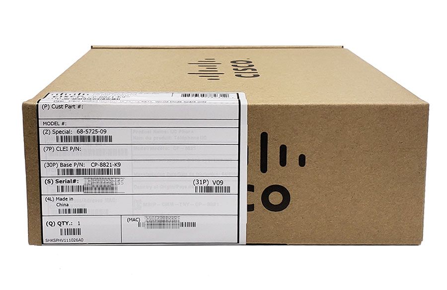Cisco 8821 Wireless IP Phone (CP-8821-K9=)