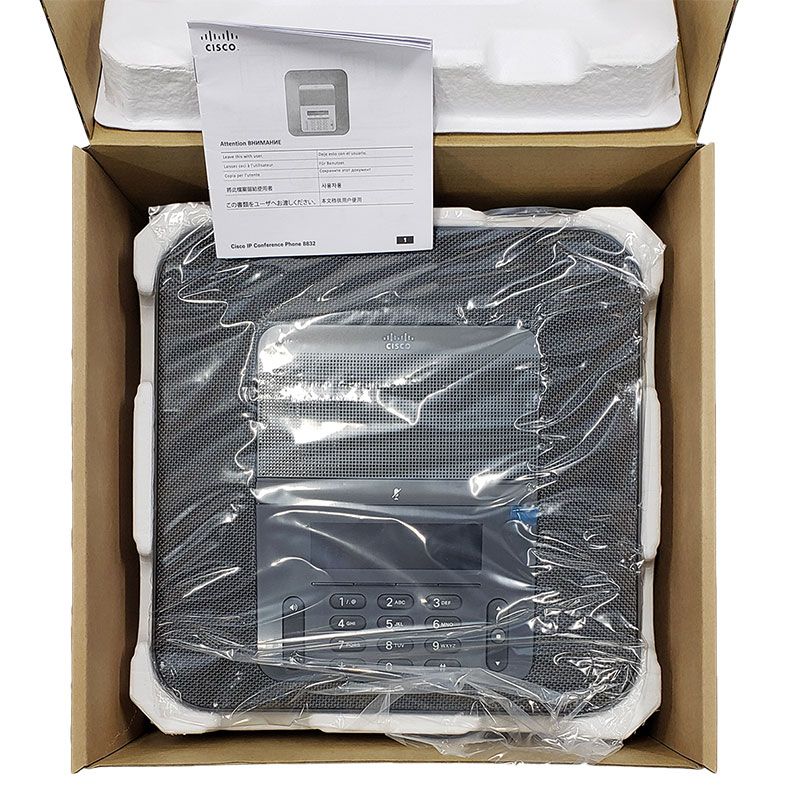 Cisco 8832 IP Conference Phone w/PoE Adapter (CP-8832-K9)