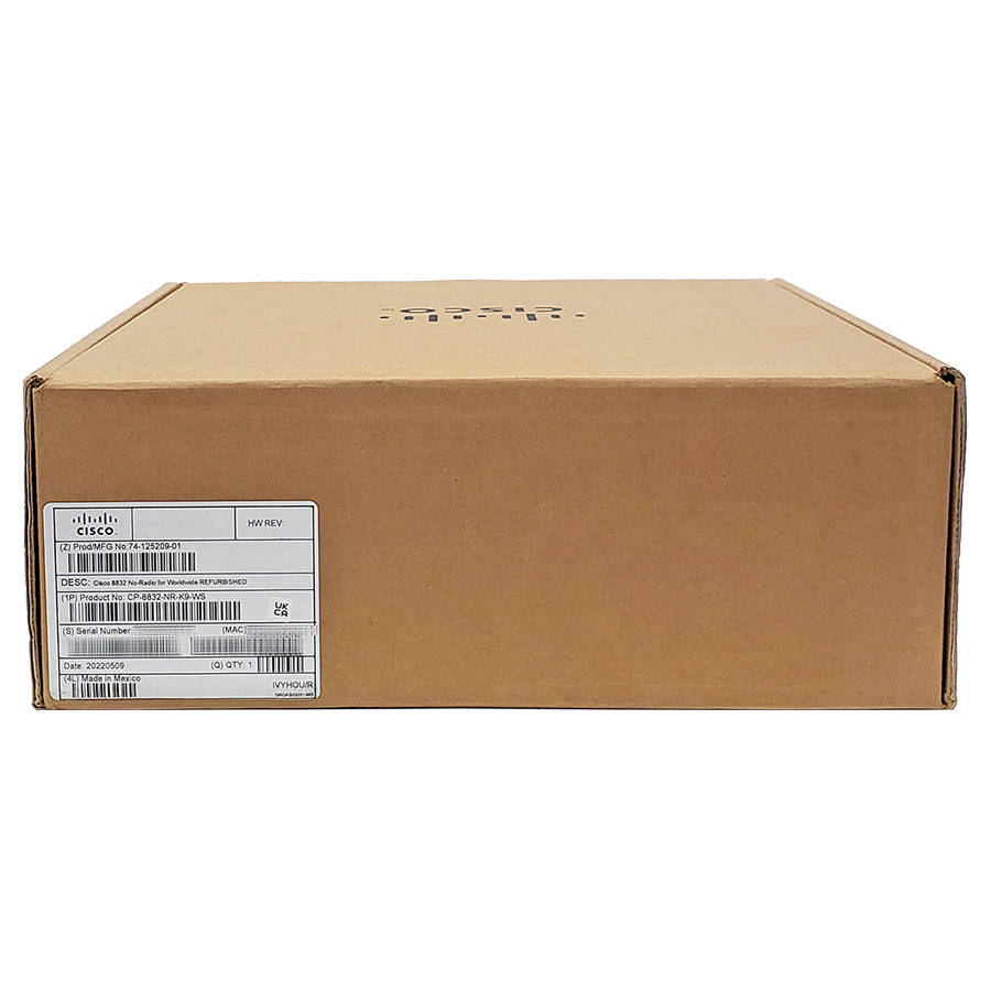 Cisco 8832 IP Conference Phone No Radio w/PoE Adapter (CP-8832-NR-K9)