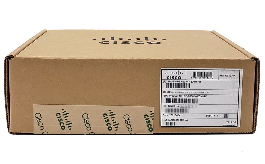 Cisco 8865 Key Expansion Module (CP-8800-V-KEM=) Cisco Refresh
