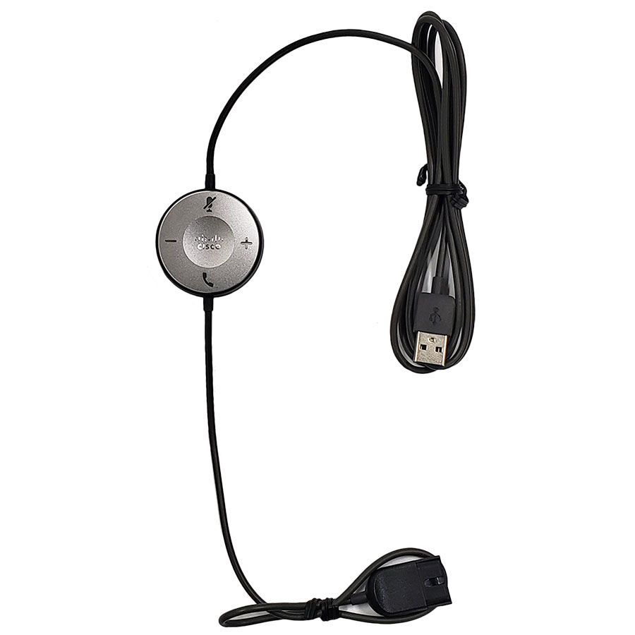 Cisco Headset 532 - Wired, Dual, w/USB (CP-HS-W-532-USBA=)