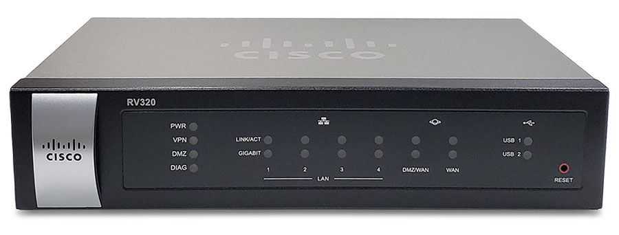 Cisco RV320 Dual Gigabit WAN VPN Router (RV320-K9-NA)