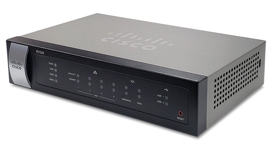 Cisco RV320 Dual Gigabit WAN VPN Router (RV320-K9-NA)