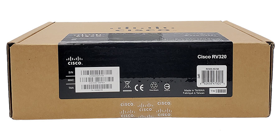 Cisco RV320 Dual Gigabit WAN VPN Router (RV320-K9-NA)