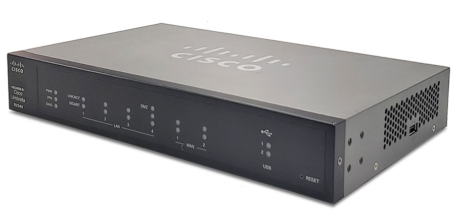 Small Business Network Cisco RV345 - 16 Port Gigabit With Dual WAN ...
