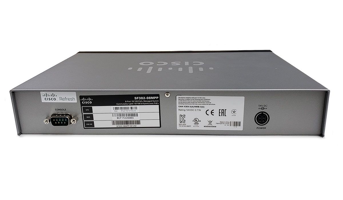 Cisco SF302-08MPP 8-Port Max PoE+ Managed Switch (SF302-08MPP-K9-NA)