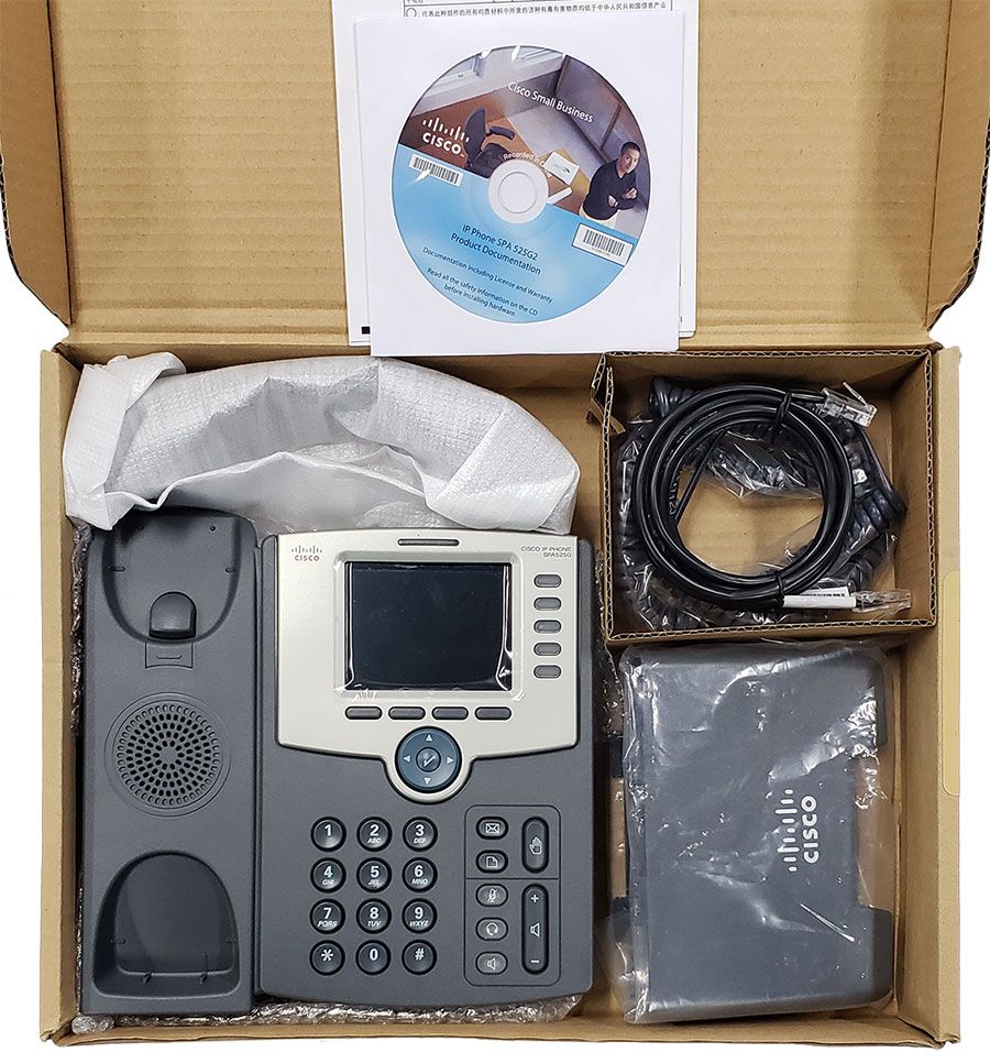 Cisco SPA525G2 5-Line IP Phone (SPA525G2-WS) Cisco Excess