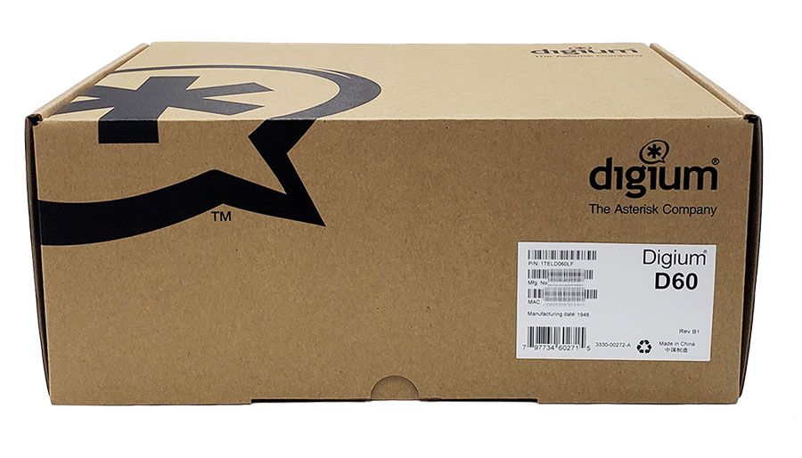 Digium D60 IP Phone (1TELD060LF)