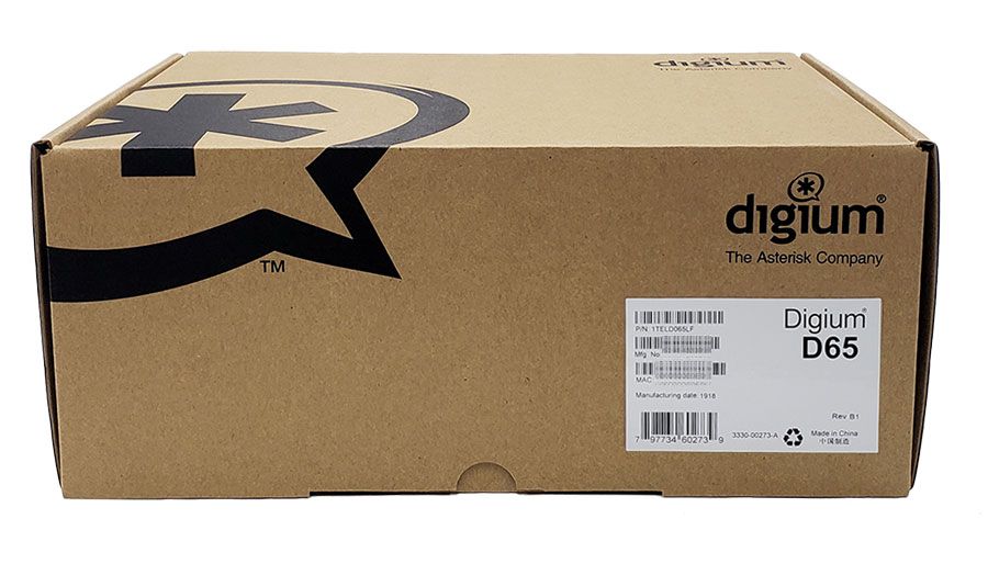 Digium D65 IP Phone (1TELD065LF)