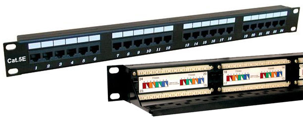DynaCable 24-Port Category 5E Patch Panel