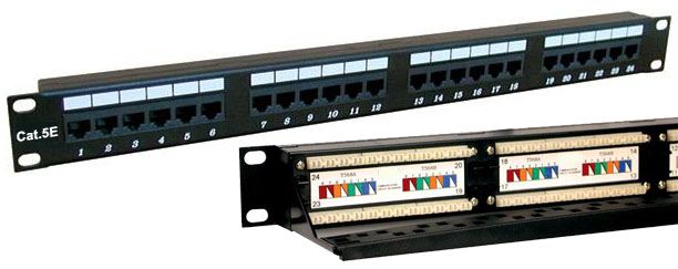 DynaCable 24-Port Category 5E Patch Panel