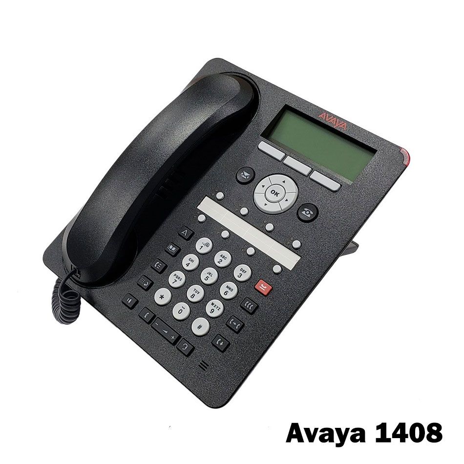 English Text Label for Avaya 1408, 1416, 1608-I, and 1616-I Global Phones (10 Pack)