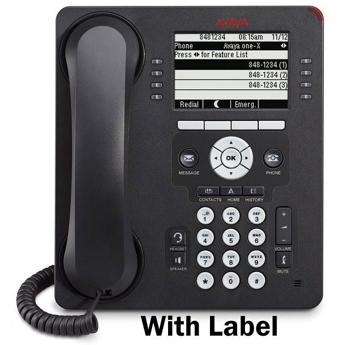 English Text Label for Avaya 9608, 9608G, 9611G, 9404, 9408, 9504 and ...