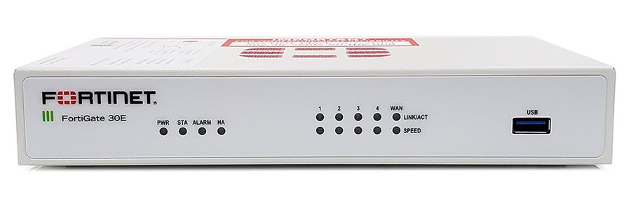 Fortinet FortiGate 30E Secure SD-WAN Appliance (FG-30E, P17455-05-01)