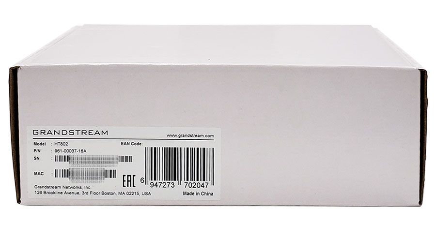 Grandstream HT802 Analog Terminal Adapter (ATA)