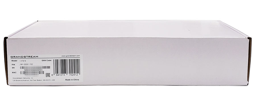 Grandstream HT818 Analog Terminal Adapter