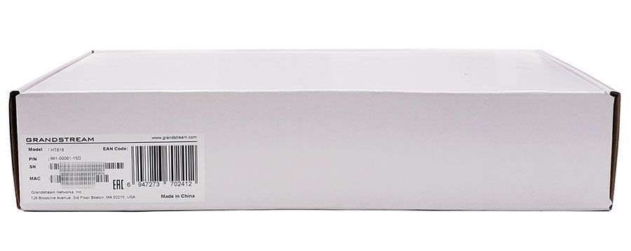 Grandstream HT818 Analog Terminal Adapter