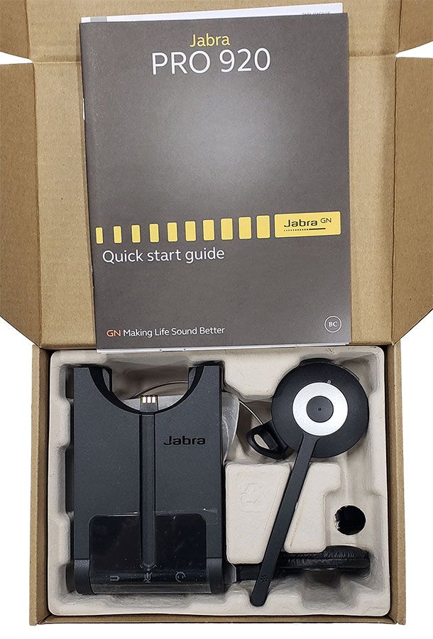 Jabra PRO 920 Mono Wireless Headset (920-65-508-105)