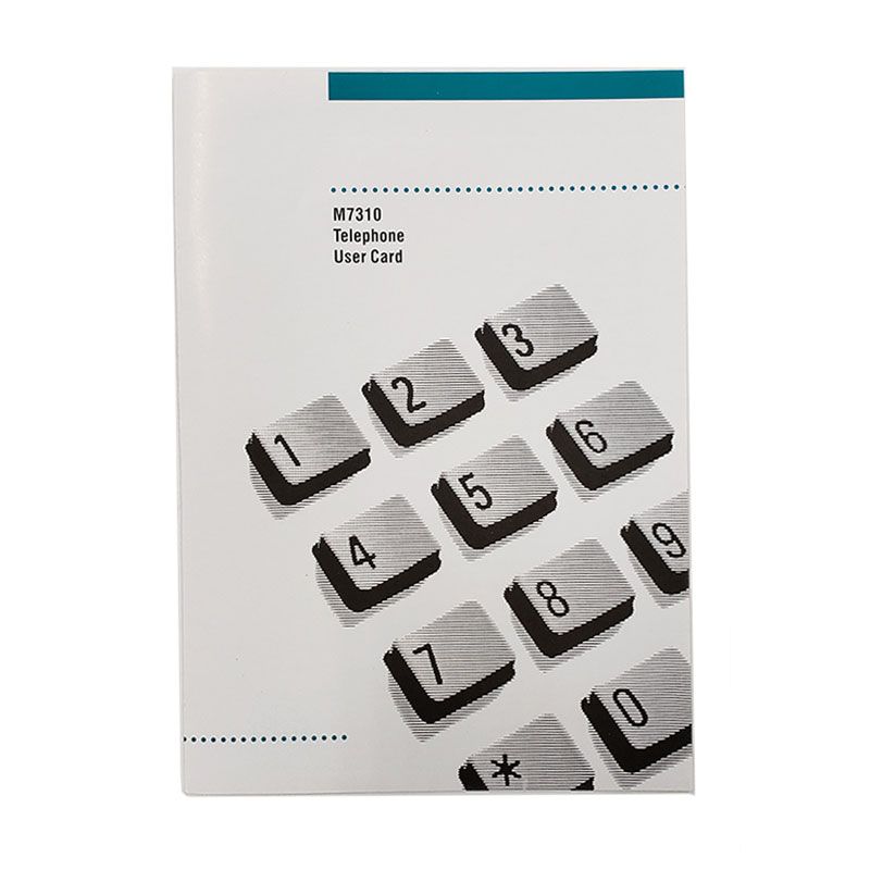 Norstar M7310 Button Set, Labels, Feature Card w/Overlay, and ...