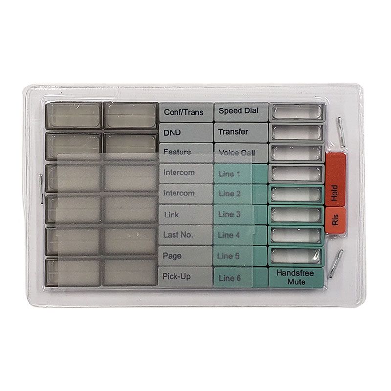 Norstar M7310 Button Set, Labels, Feature Card w/Overlay, and ...