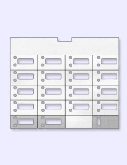 Partner 18 Laser/Inkjet Printable Telephone Labels (10 labels)