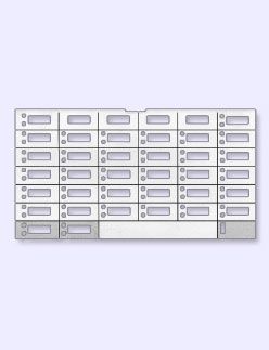 Partner 34D Laser/Inkjet Printable Telephone Labels (10 labels)